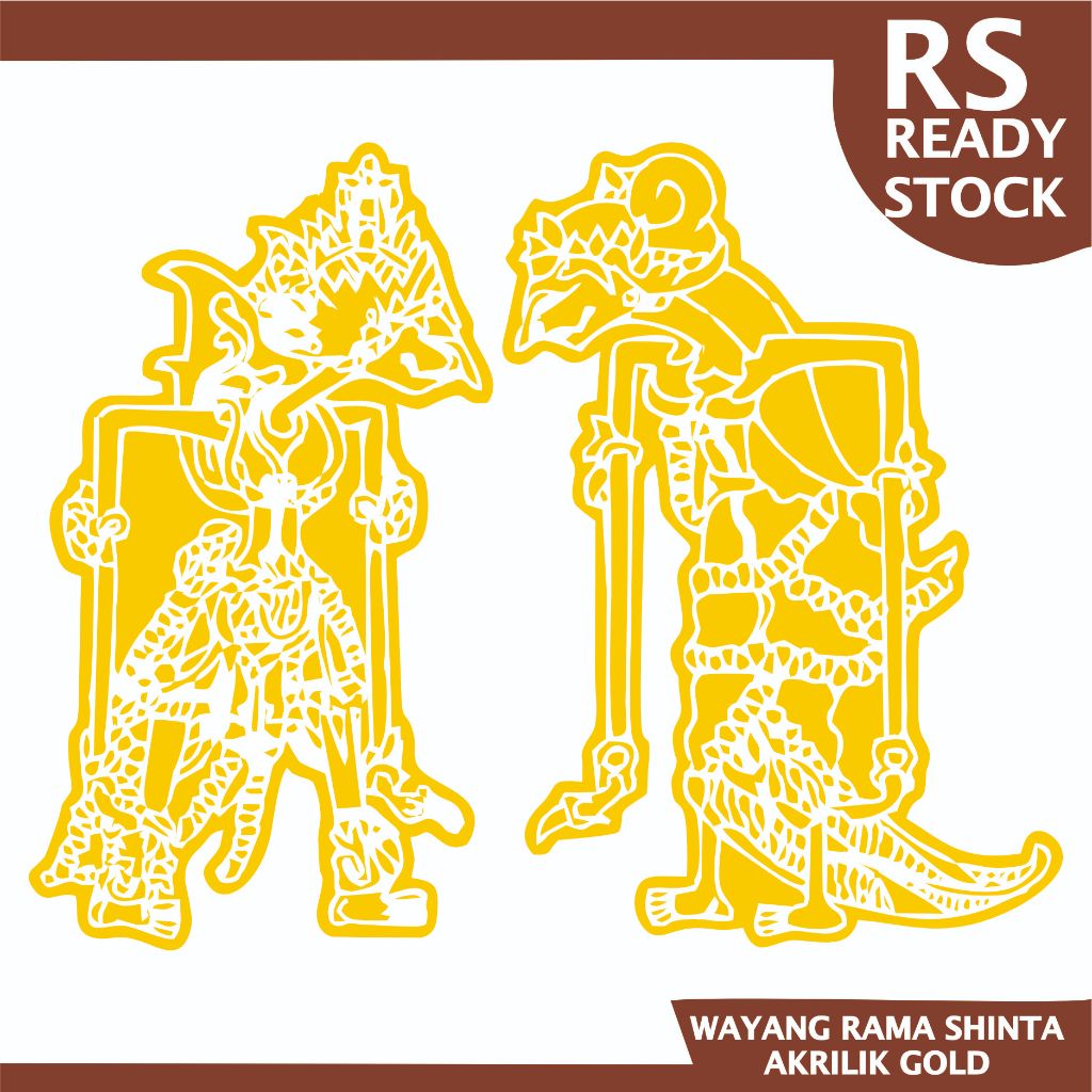 Wayang rama sinta engraved dowry ornament | Shopee Philippines