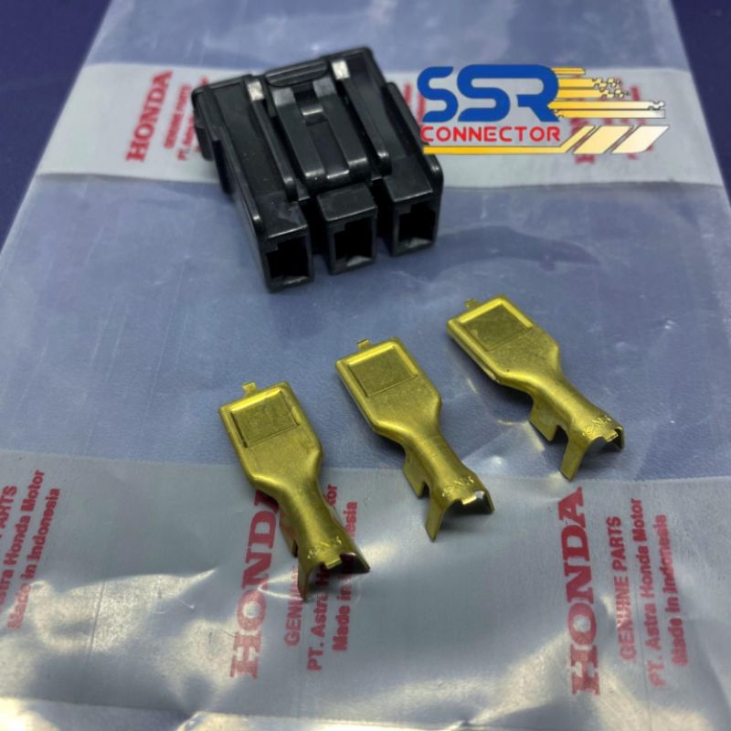 Socket SOCKET ECM ACG ECCU ECU PIN 3 HONDA VARIO 125 150 PCX 150 ADV ...