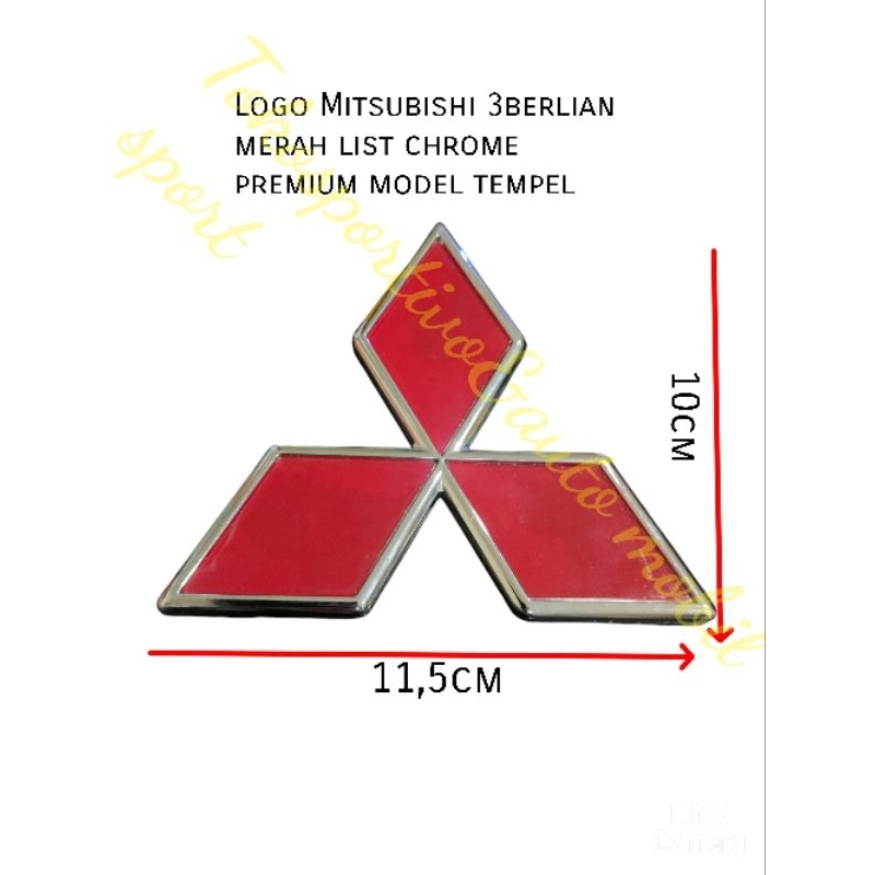 MITSUBISHI MERAH RED 3BERLIAN FUSO CANTER SYMBOL EMBLEM LOGO LIST ...