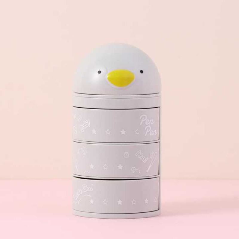 Miniso Animal Faces Organizer 3 Drawers / Storage area | Shopee Philippines