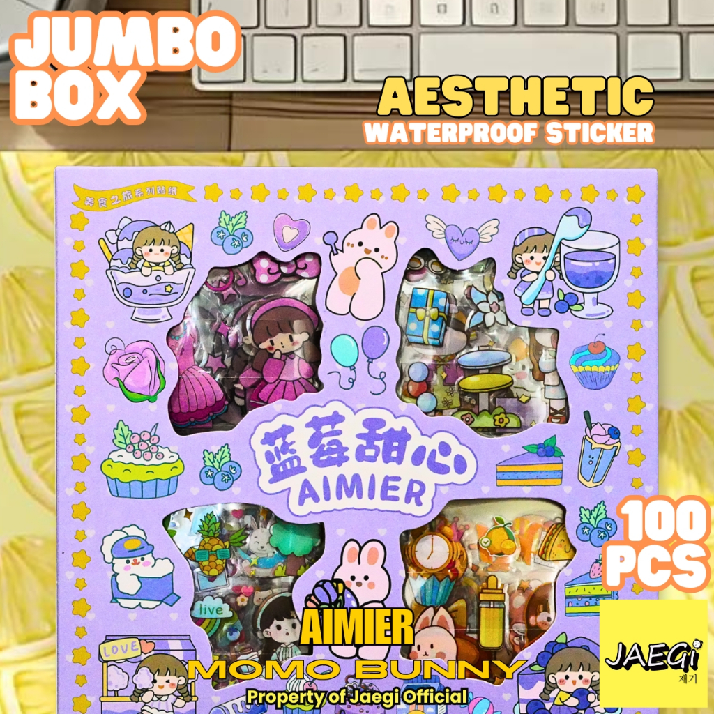 Jaegi - Premium Sticker Aesthetic Anak Motif Aimier Edition Contents ...