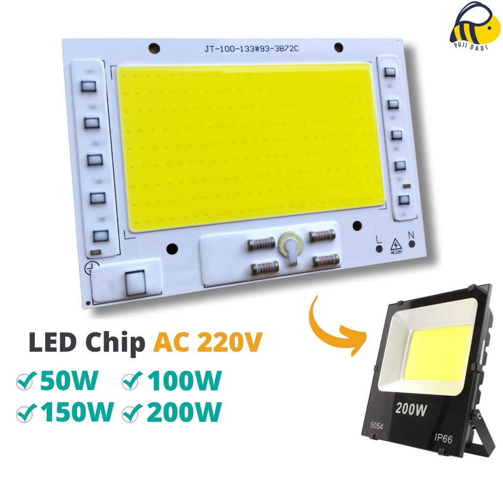 MATA Led Eye Bulbs 220V 50W 100W 150W 200W AC 220V - Large COB LED For ...