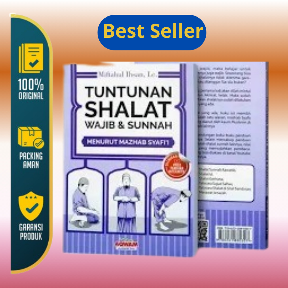 Syafi'i Prayer Guide Book: Obligatory & Sunnah with Latin Arabic Bonus Tutorial Video | Shopee ...