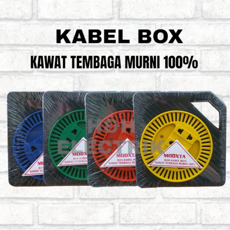 Modxta 3 Meter Box Cable Roll Socket Cable 3 Meter Cable | Shopee ...