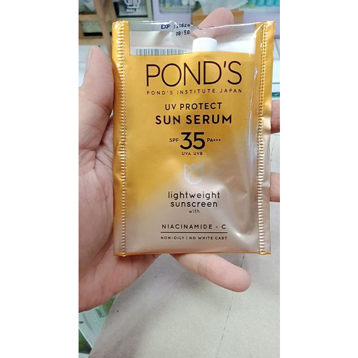 Ponds UV PROTECT SUN SERUM SPF35 PA+++ UVA UVB LIGHTWEIGHT SUNSCREEN ...