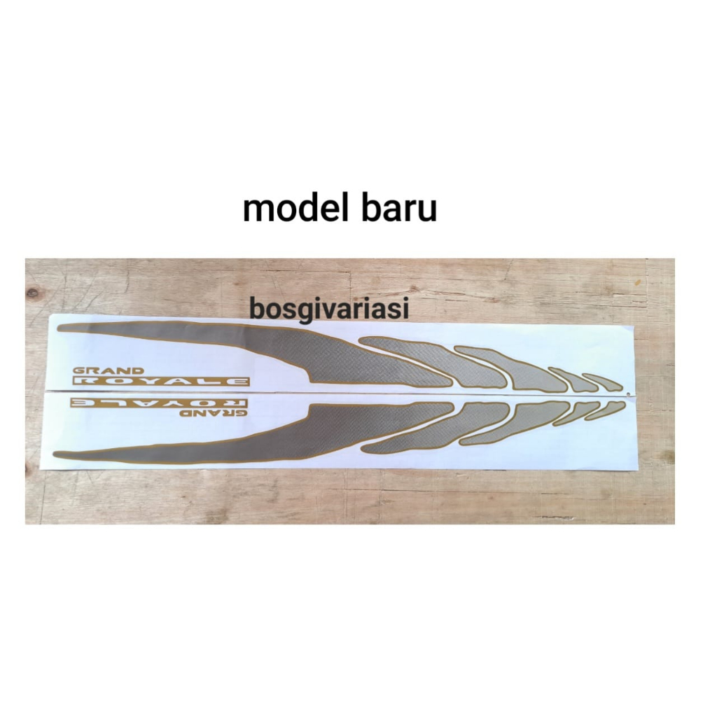 Panther Grand royal royale car sticker Panther isuzu panther sticker ...