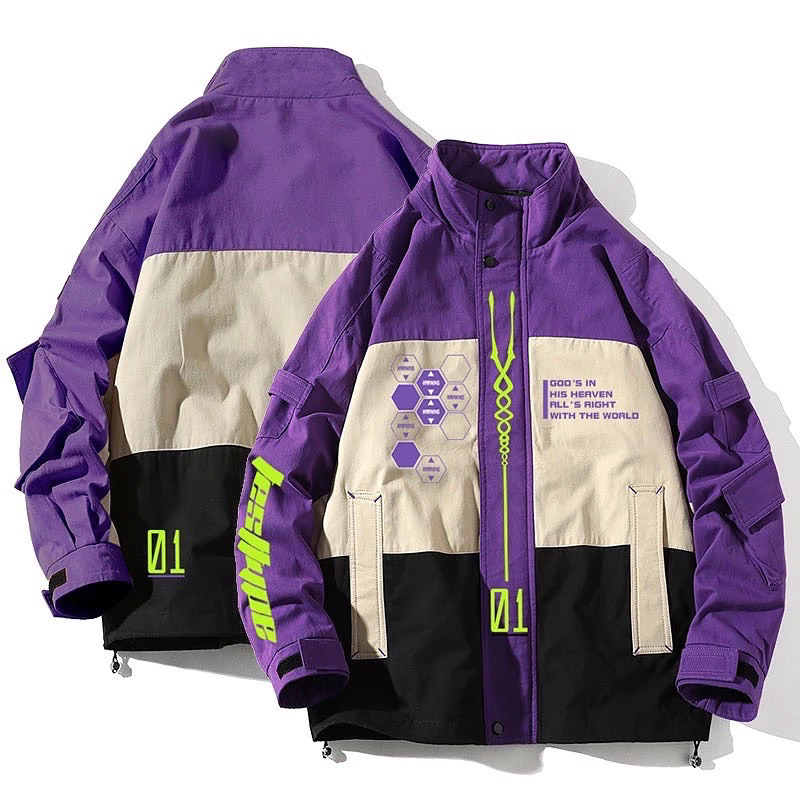 Shogoki EVA Jacket Cosplay Cosplayer Jacket Anime Games Unisex ...