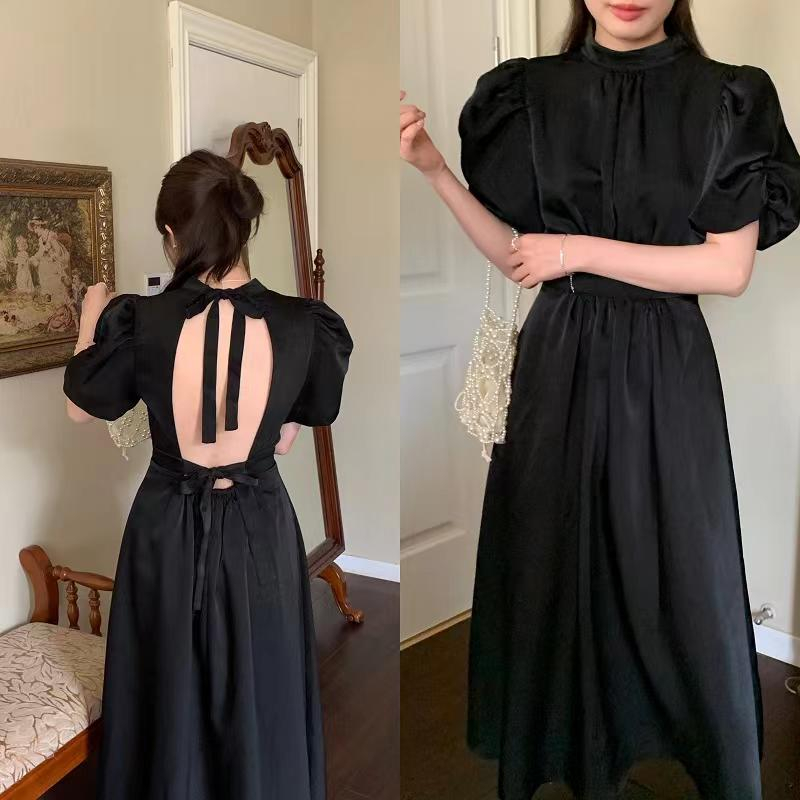 Saf - ONI basic simple handy midi dress woman premium / korean summer ...