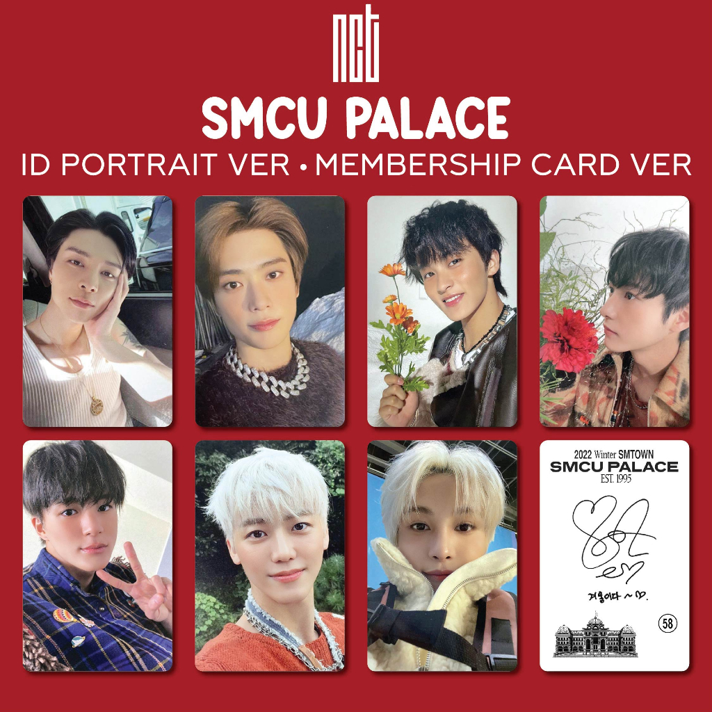 [UNOFFICIAL Pc] NCT - SMCU PALACE MC & ID PORTRAIT | Shopee Philippines