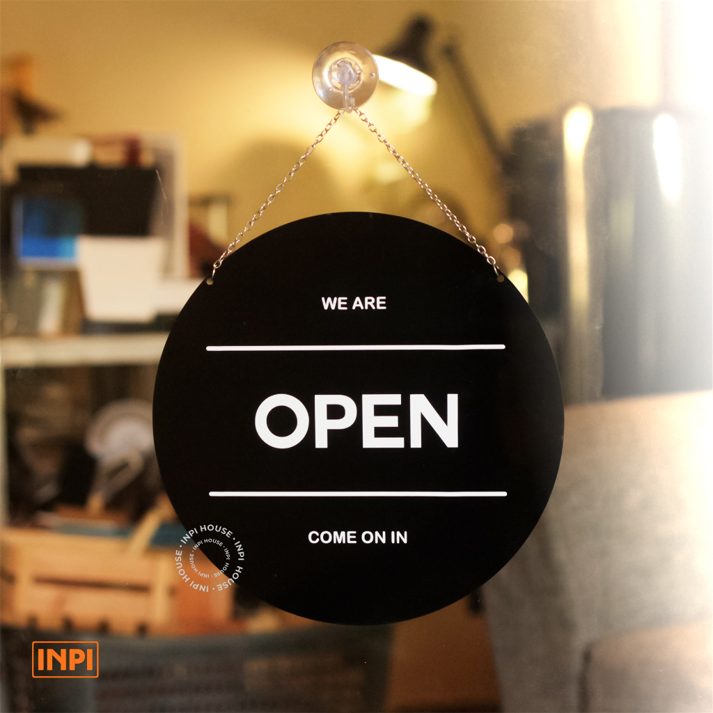 Open closed signage - acrylic sign system - open close sign board ...