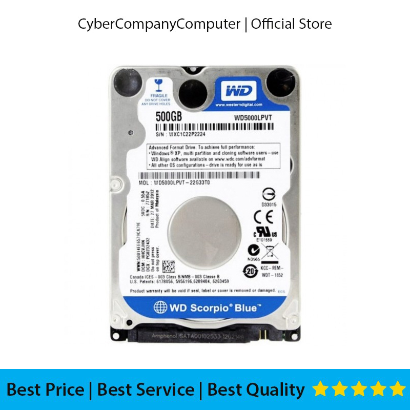 Laptop hard disk/hard disk/ Hdd 500 GB Slim 2.5 Inch | Shopee Philippines