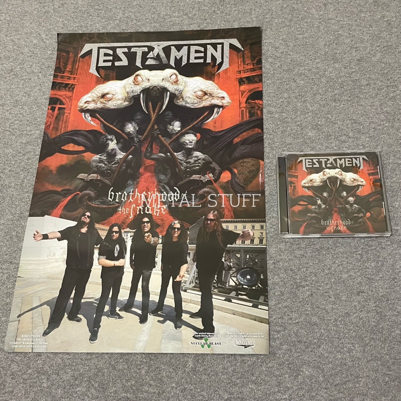 Testament CD - Brotherhood of the Snake | Shopee Philippines