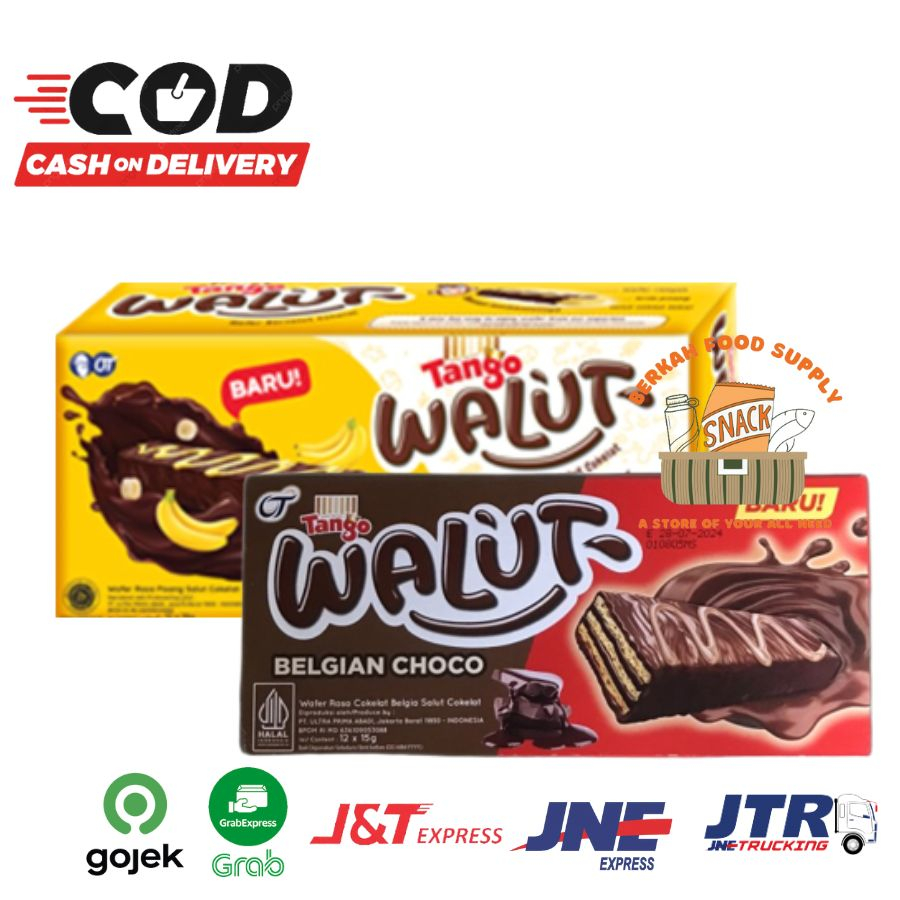 (BFS) Tango WALUT BOX (WAFER BALUT CHOCO BELGIAN & BANANA) Children's ...