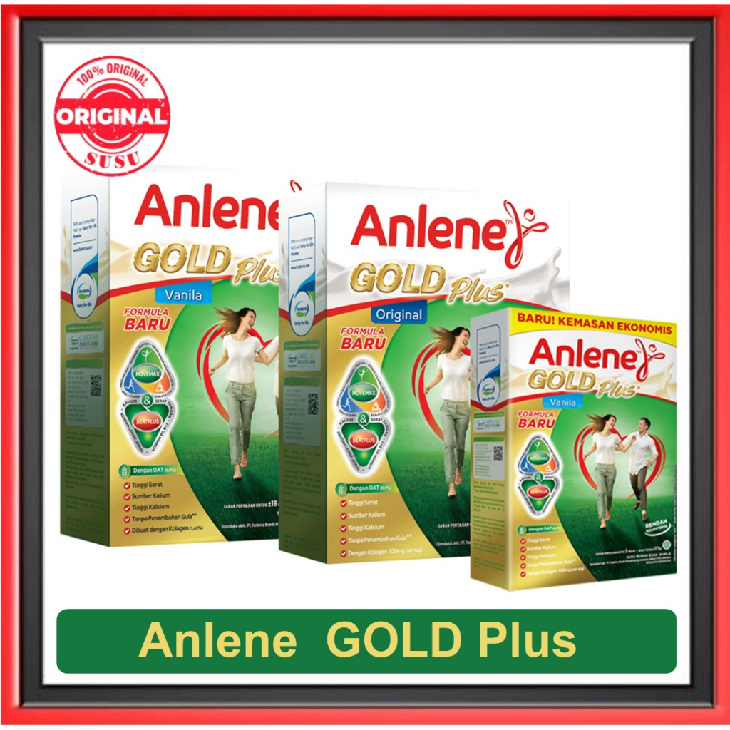 Anlene Gold 5x Chocolate/ Vanilla/ Original 640gr/885gr | Shopee ...
