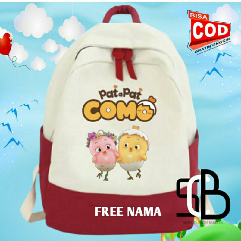 Pat pat Como Backpack For Elementary/Early Childhood Schools pat pat ...