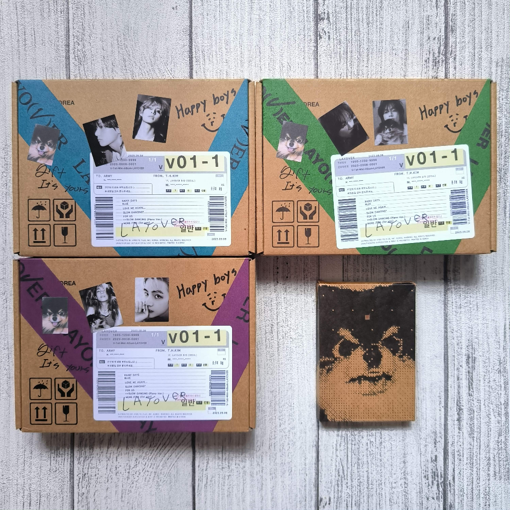 Bts V - LAYOVER [BOX/WEVERSE] ALBUM ONLY | Shopee Philippines