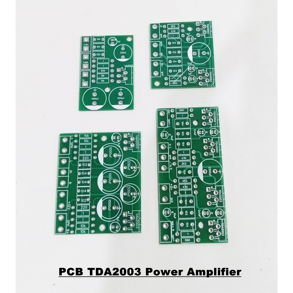 Pcb TDA2003 Power Amplifier | Shopee Philippines