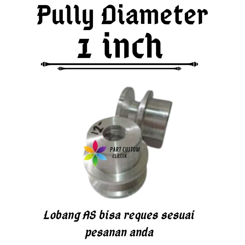 Pulley pully Pulley Pulley Puley Poli polly Aluminum Dynamo 1 INCH ...