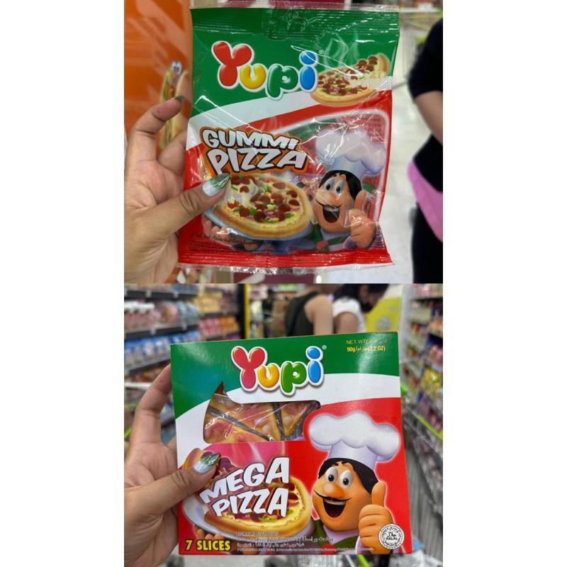 Yupi PIZZA ORIGINAL FROM BANGKOK / MEGA PIZZA/ GUMMI PIZZA | Shopee Philippines