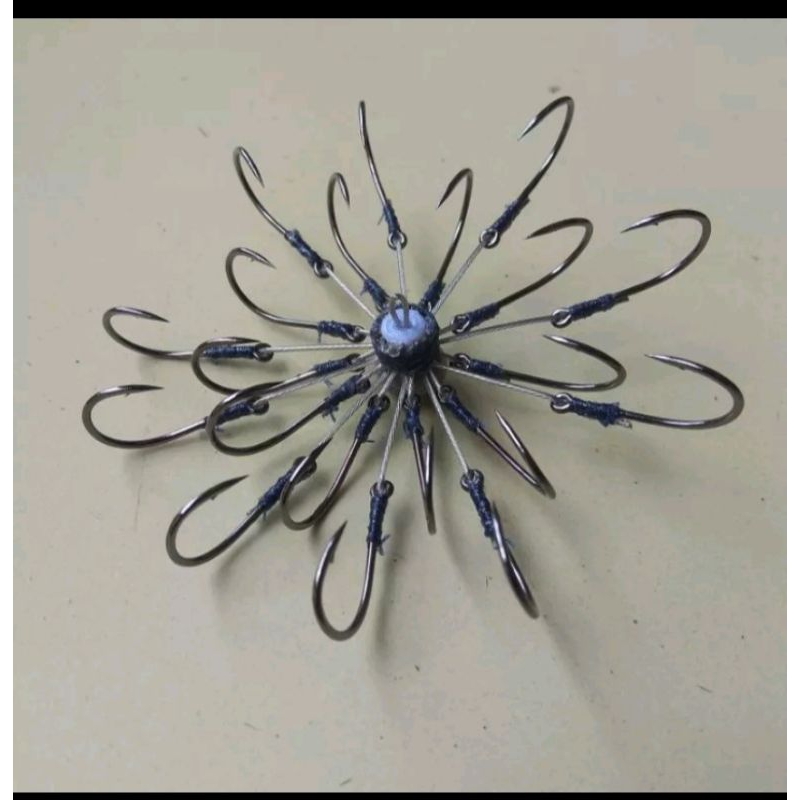 20 zig zag hooks fishing rod is great | Shopee Philippines