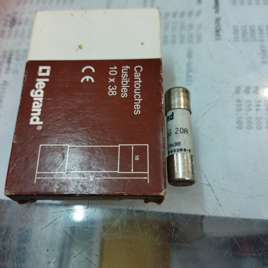 Legrand Fuse Ceramic Fuse 10x38 20A 20 Ampere 500V 500 Volt | Shopee ...