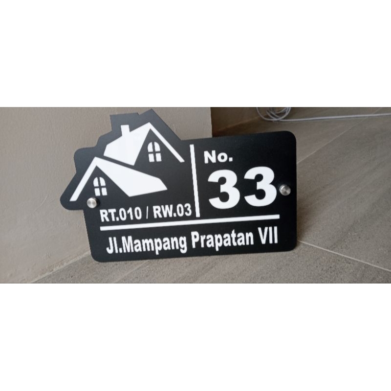 Full Acrylic Custome house numbers | Shopee Philippines