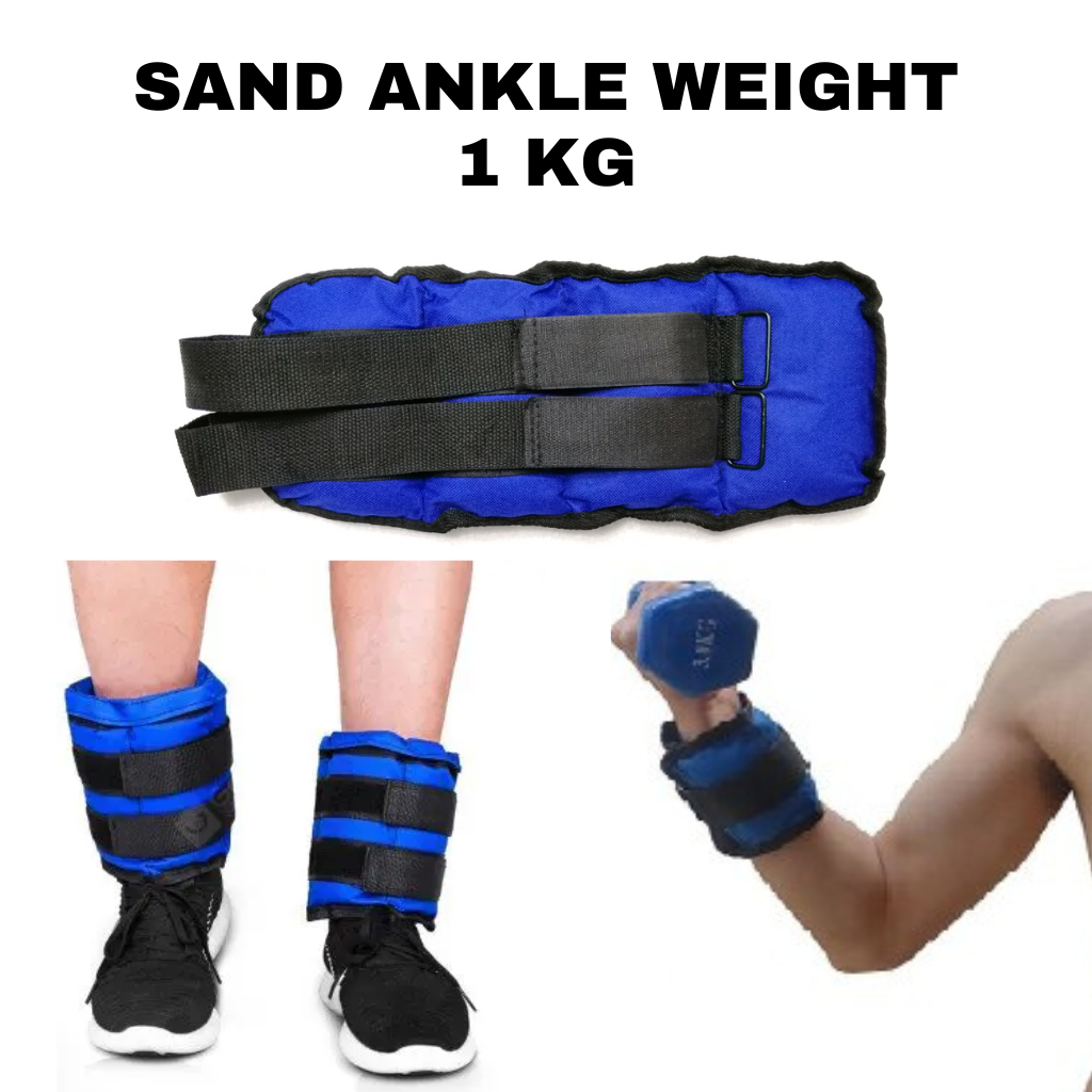 Sand Ankle Weight 1KG Hand Foot Weights - SAW001 | Shopee Philippines