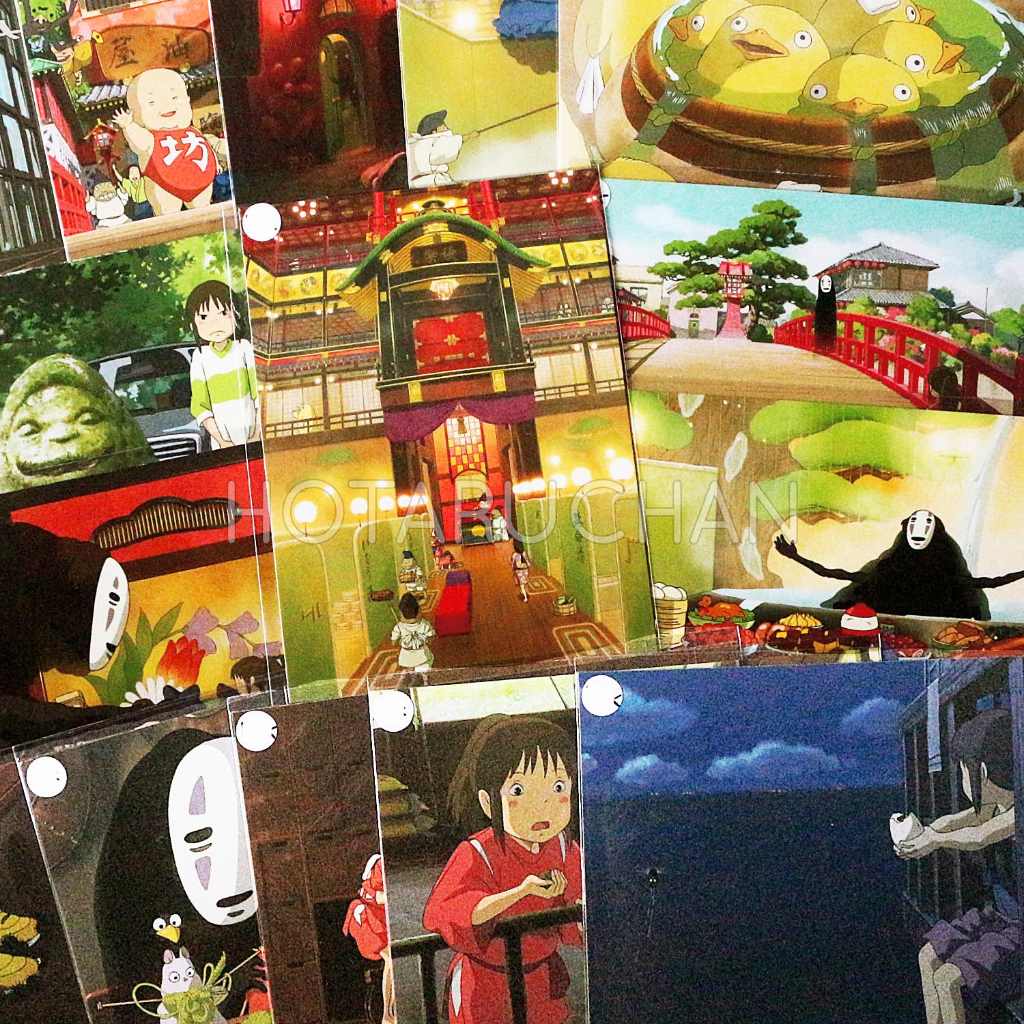 [OFFICIAL] Studio Ghibli BIG Postcard - Spirited Away: Postcards Book ...
