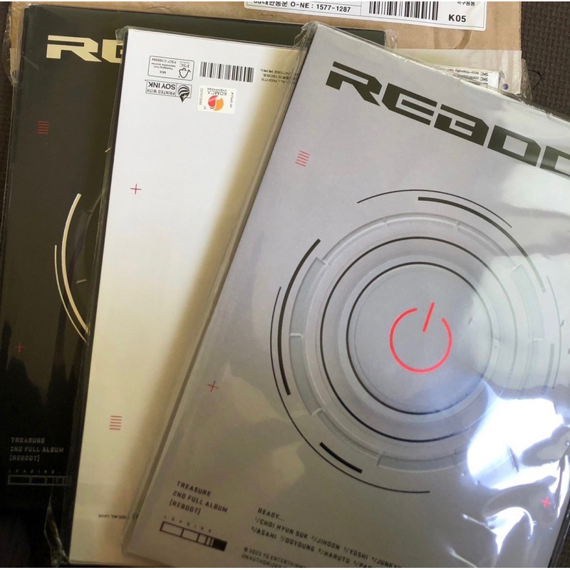 Treasure Reboot Album Only Without PC Without PHOTO ID | Shopee Philippines