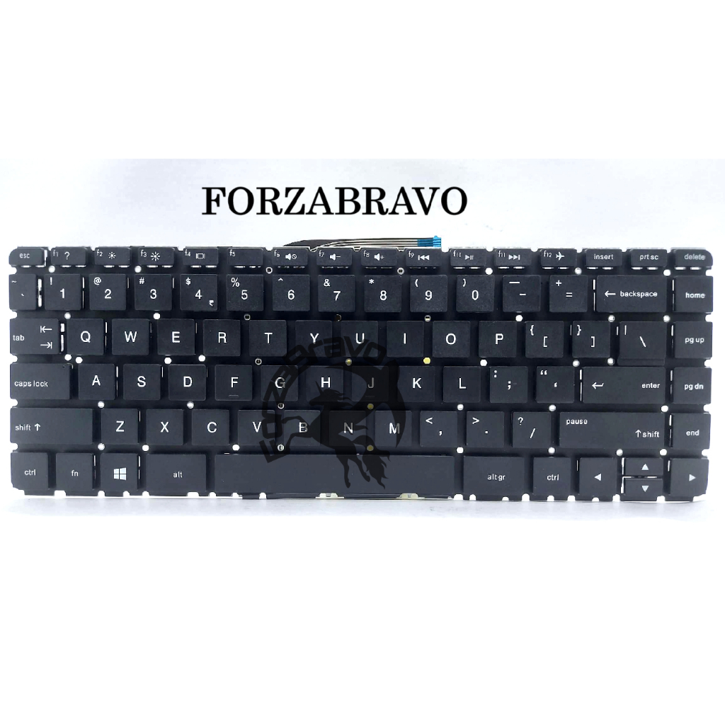 HP 240 G4, 245 G4, 246 G4 Series Laptop Notebook Keyboard (Black ...