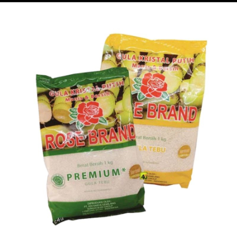 Rose BRAND granulated sugar 1KG | Rose BRAND | Granulated Sugar 1KG ...