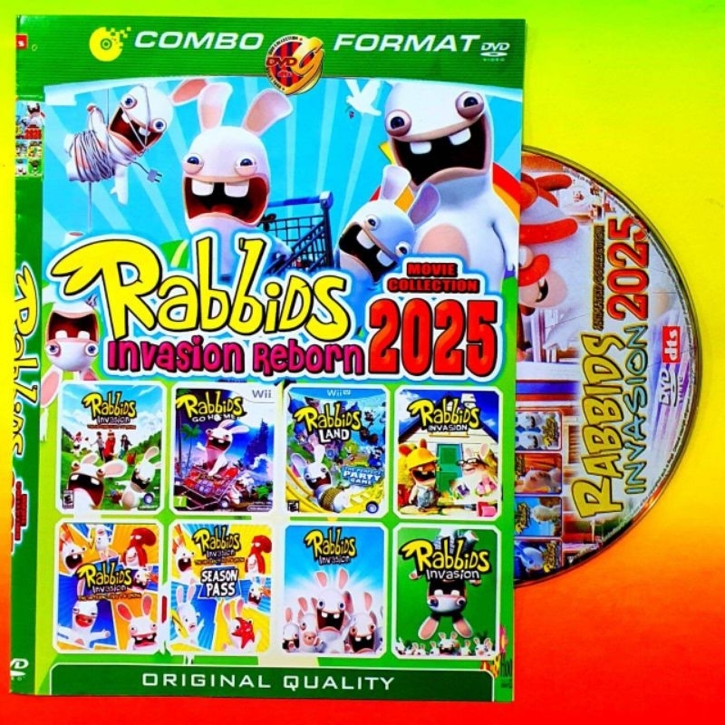 Rabbids Invasion Movie Collection Animated Cartoon Film Cassette ...