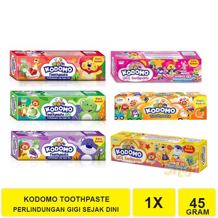 Kodomo TOOTHPASTE CHILDREN'S TOOTHPASTE Brand Kodomo CHILDREN'S ODOL Kodomo Kodomo Children's ...