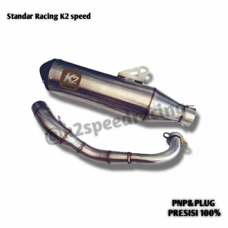 Standard racing exhaust aerox nmx vario pcx scoopy original k2 speed ...