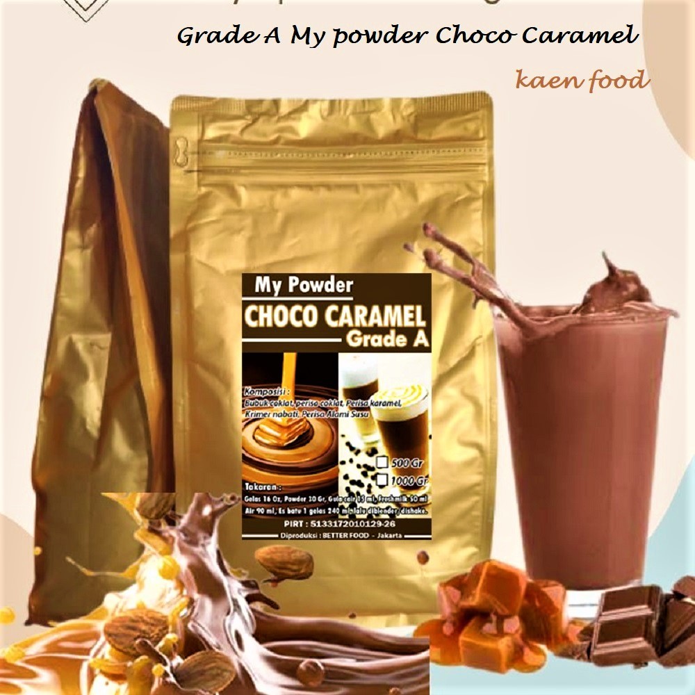 My Powder Choco Caramel Flavored Drink Grade A 1 Kg | Shopee Philippines