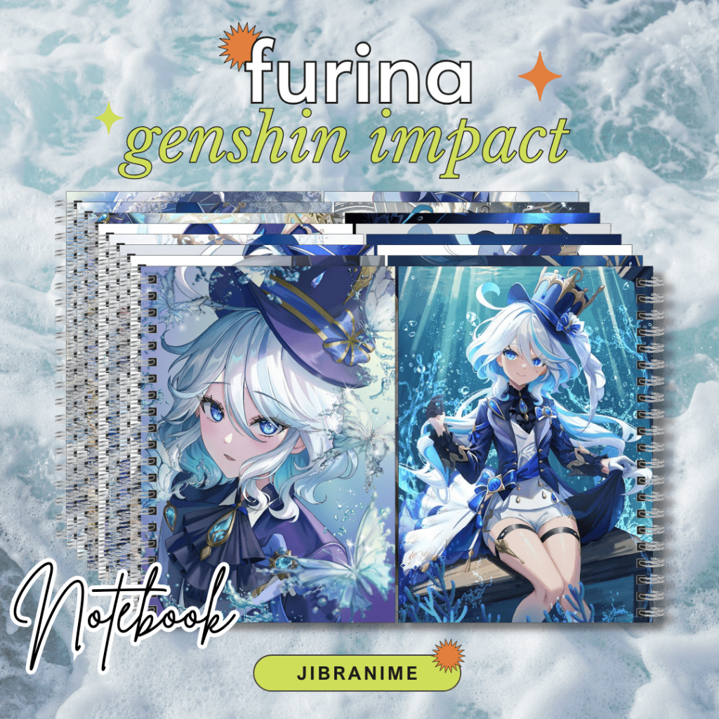 GENSHIN IMPACT FURINA NOTEBOOK / GENSHIN IMPACT FURINA NOTEBOOK ...