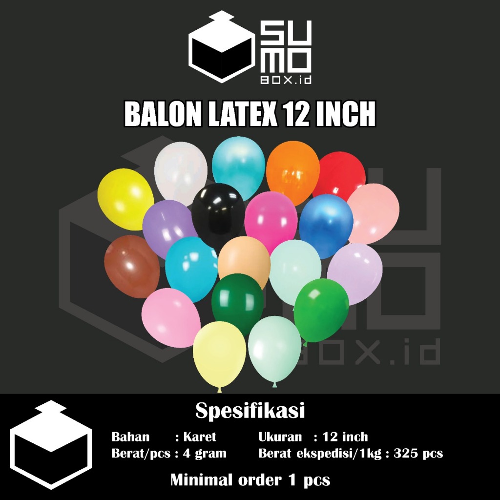 12 Inch THICK Latex Balloons Weight 2-8 grams / Round Birthday Balloons ...