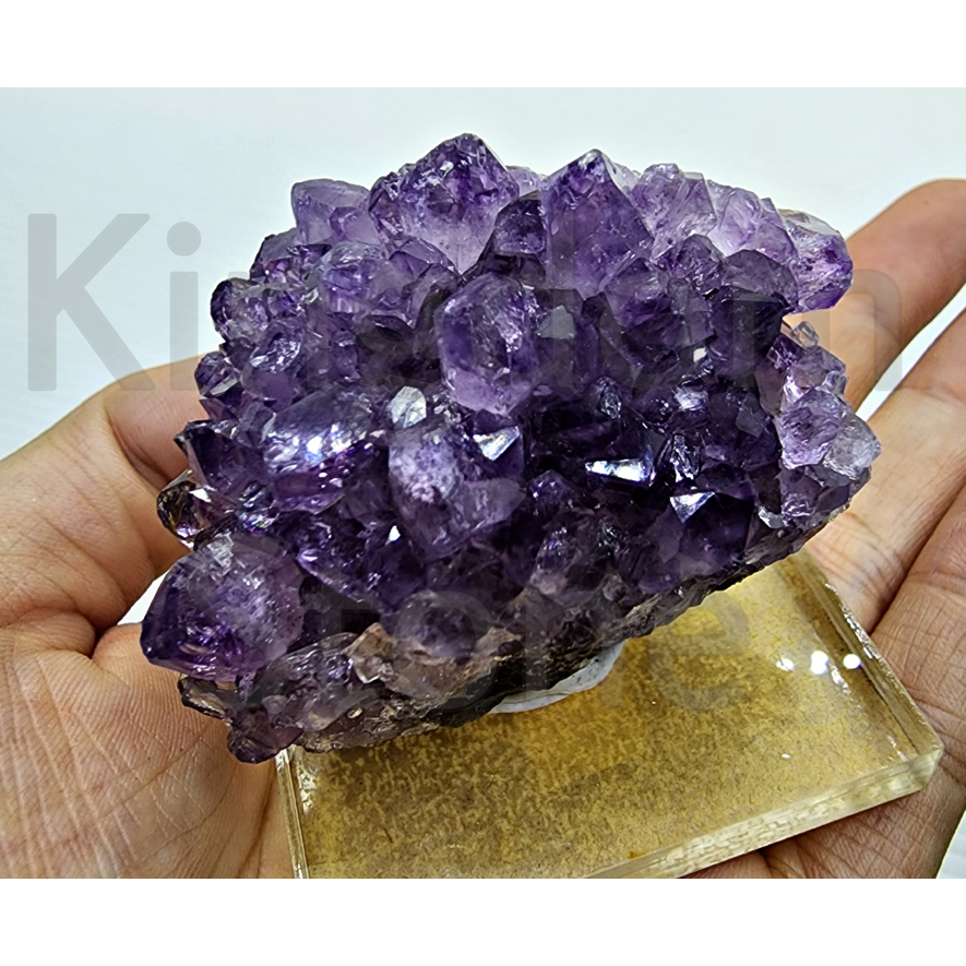 Raw Amethys cluster Flower display full Natural | Shopee Philippines