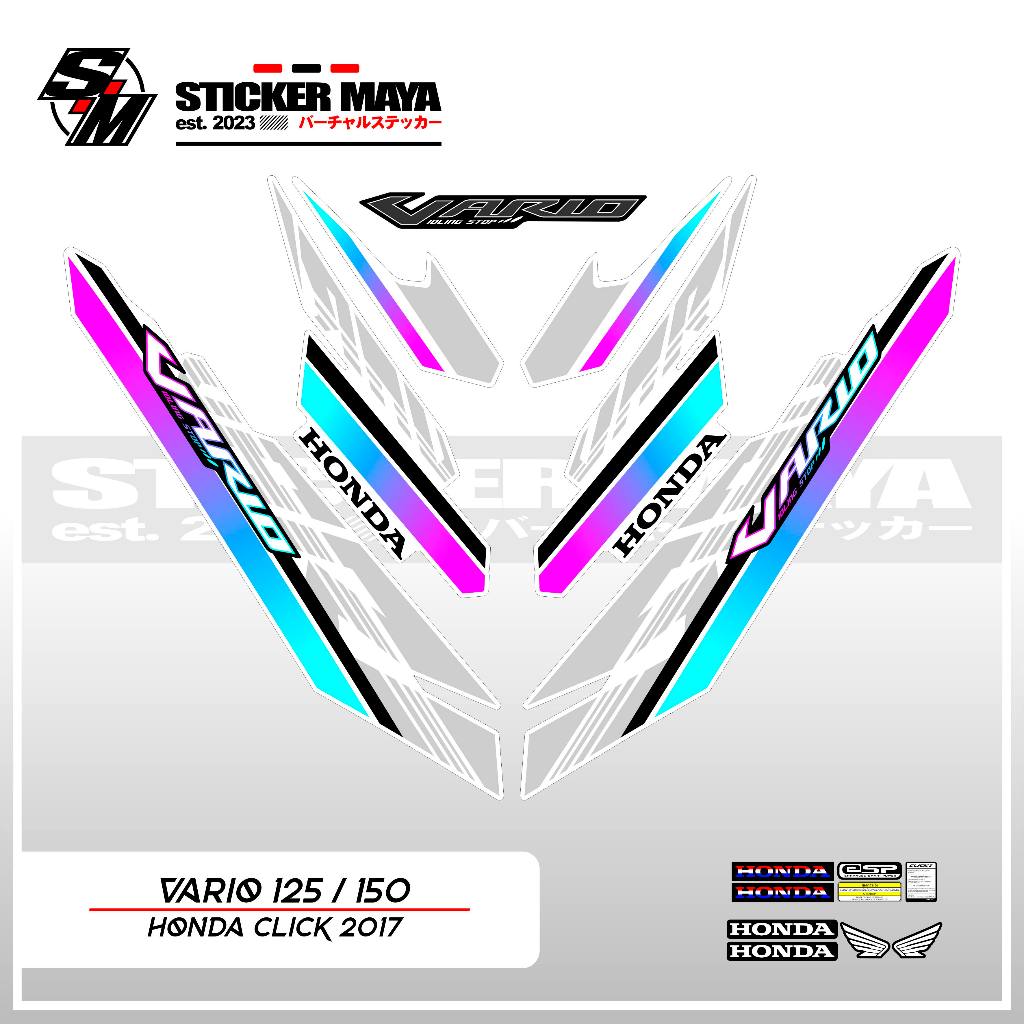 Striping VARIO LED 125 MOTIF 9 / 2017 / VARIO 125 / 150 LED OLD / ESP ...