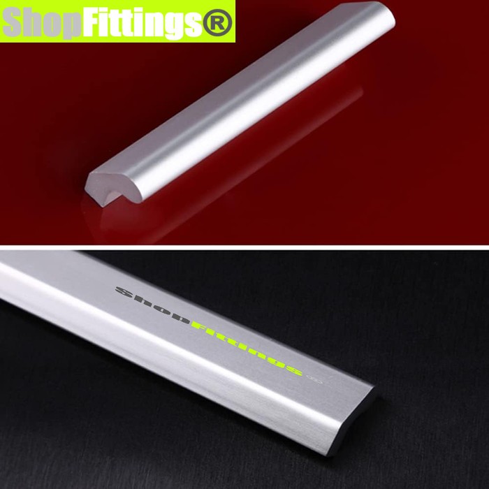 Modern Minimalist Cabinet Door Handle Aluminum Pull Kitchen Door Drawer ...