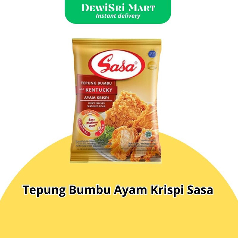 Sasa Crispy Chicken Seasoning Flour - Dewi Sri Mart | Shopee Philippines