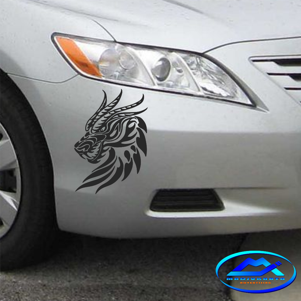 Dragon Head STICKER Car BUMPER STICKER CUTTING Accessories BODY ...