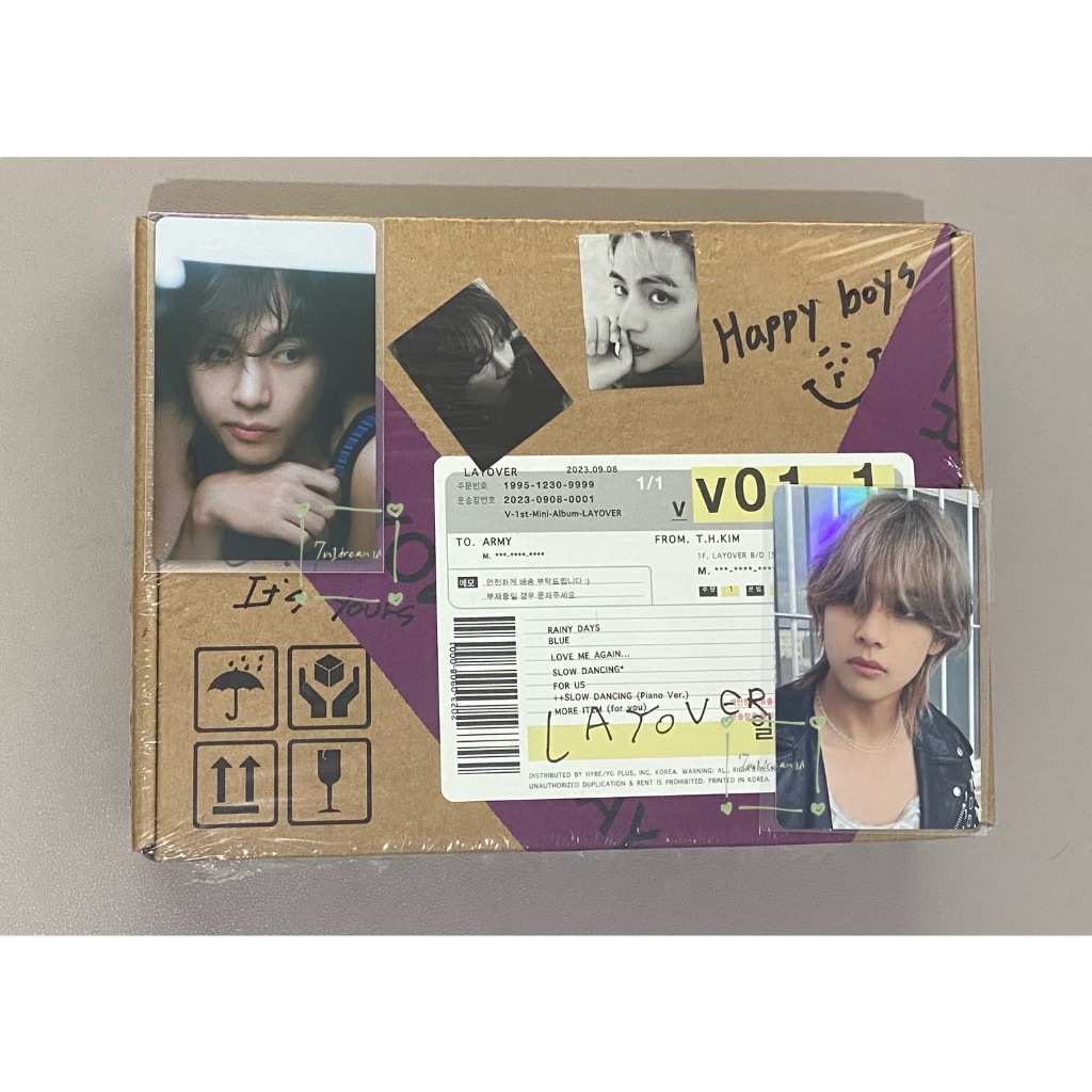 Bts V Layover Album JPFC Lucky Draw Event - - Read Description | Shopee ...