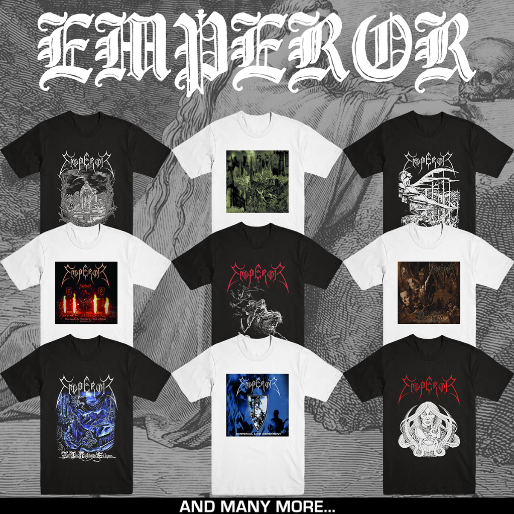 EMPEROR | BAND T-SHIRT | BLACK METAL | MERCHANDISE | Shopee Philippines
