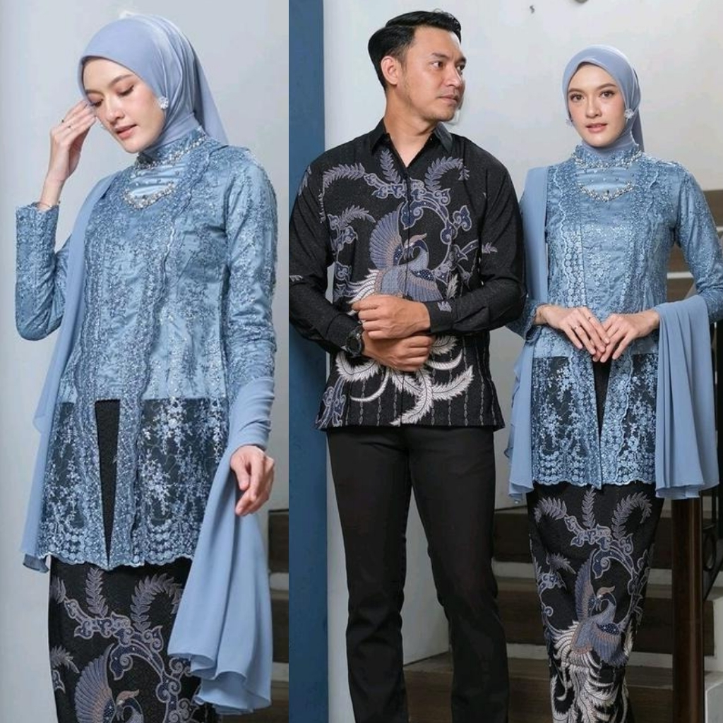 Amanda Kebaya Brocade Kutu New Batik Couple Kebaya Graduation ...