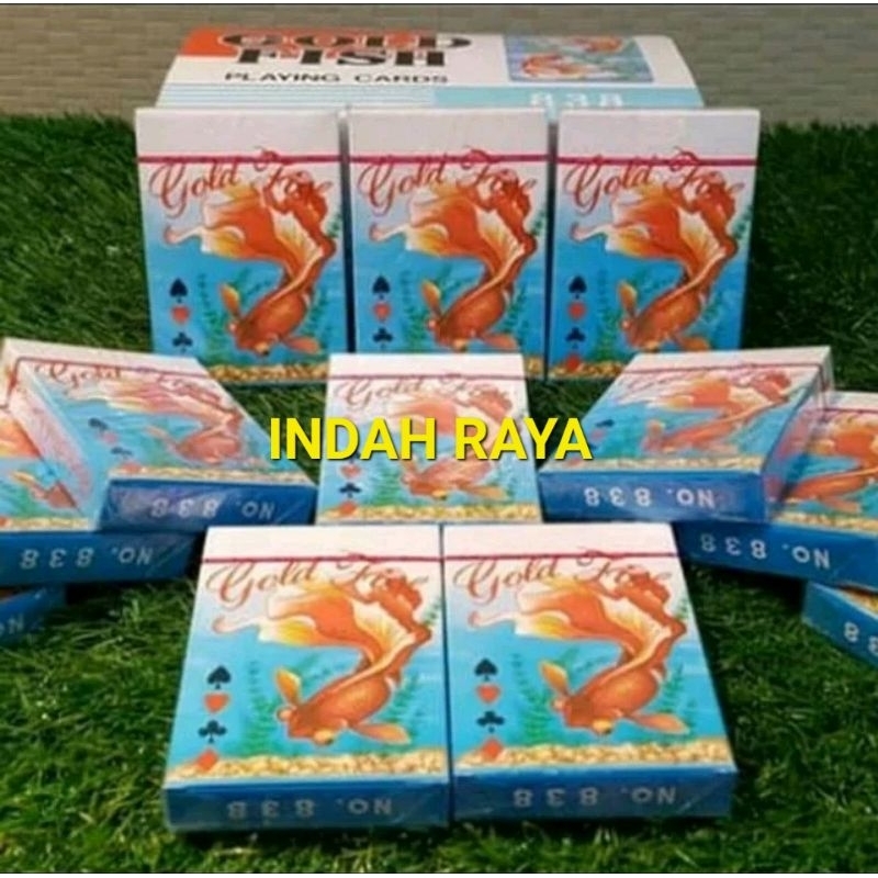 Gold FISH Playing Cards | Shopee Philippines