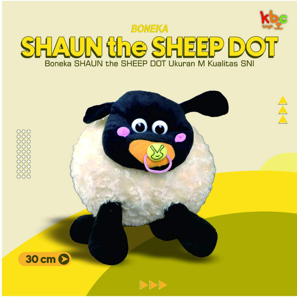 Shaun The Seep DOT/ Chimy Doll 35CM SNI Quality | Shopee Philippines