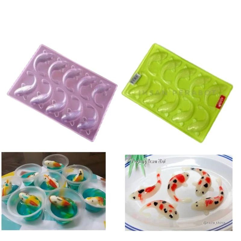 Koi Fish Shape jlly Mold/koi Fish Pudding Mold/agar agar Mold/koi Fish ...