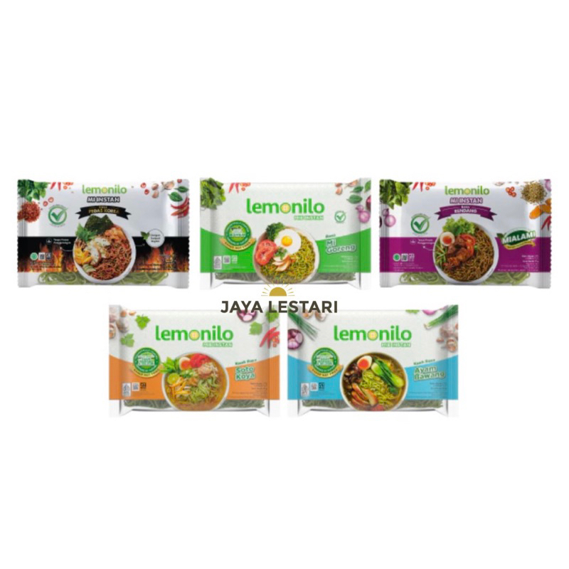 Lemonilo Instant Noodles (5 Flavor Variants) | Shopee Philippines