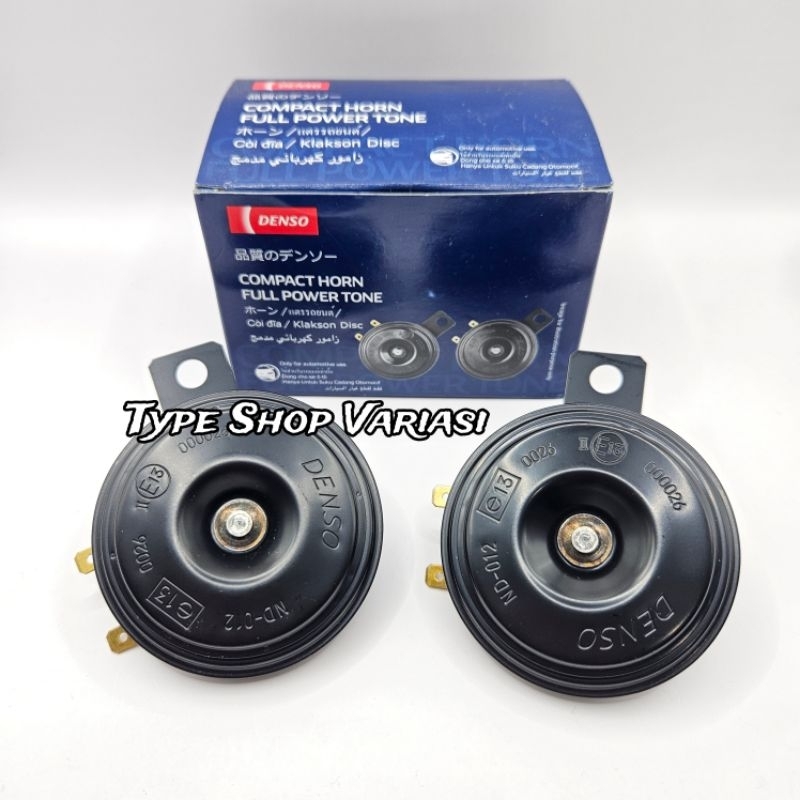ORIGINAL 12V DENSO CAR MOTORCYCLE HORN / UNIVERSAL DENSO KEONG HORN ...